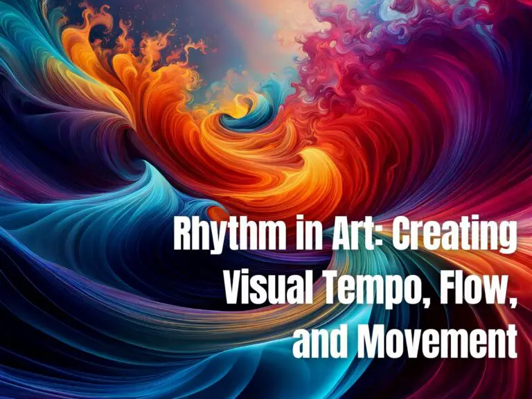 Rhythm in Art: Creating Visual Tempo, Flow, and Movement